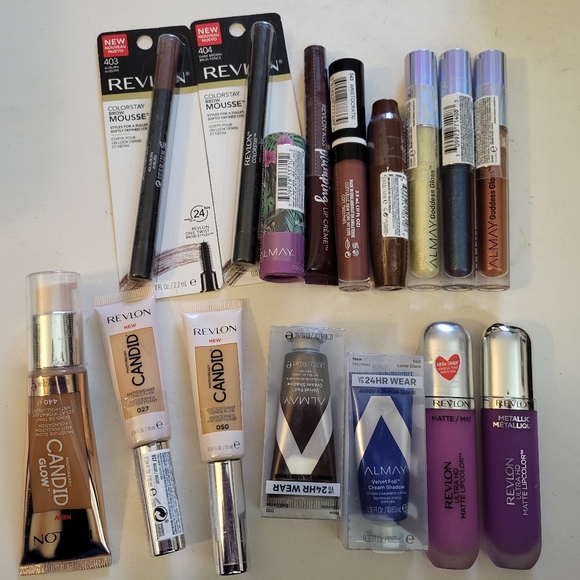 Almay, Revlon, Covergirl | Makeup | New Lot Of 6 Piece Makeup Lot ...